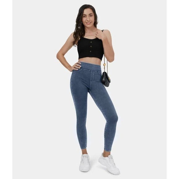 HALARA | Jeans | Nwt Bag Halaramagic High Waisted Stretchy Denim Casual ...